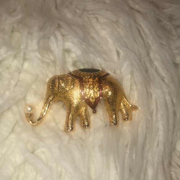 Monet | Jewelry | Monet 97 Collection Elephant Pin | Poshmark